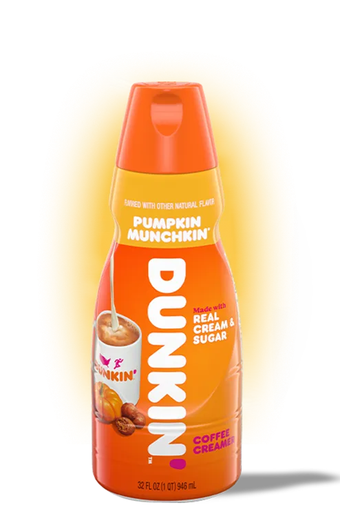 About Dunkin’® Coffee Creamers