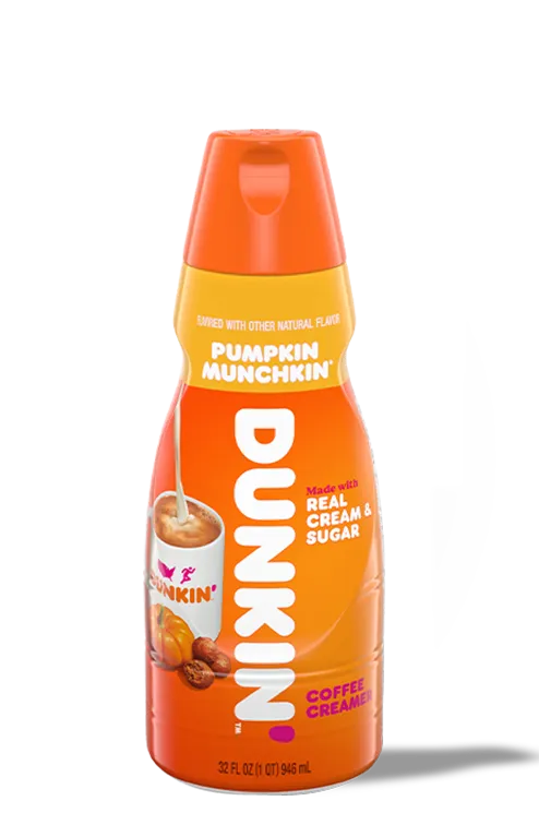 About Dunkin’® Coffee Creamers